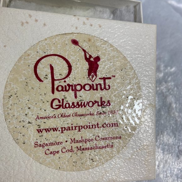 Pairpoint | Accents | Vintage Pairpoint Glass Company Clear Fin Whale ...